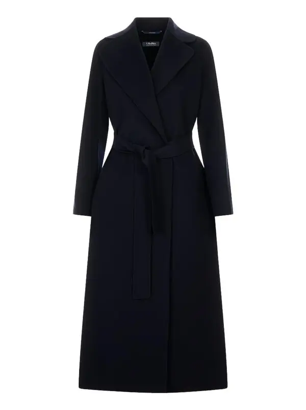 Max Mara Wool Long Coat - Multicolor