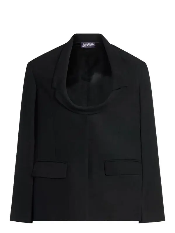 JEAN PAUL GAULTIER The Boxy Tailored Jacket - Black