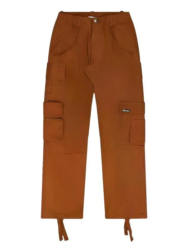 Rhude Suiting Cargo Pants - Orange