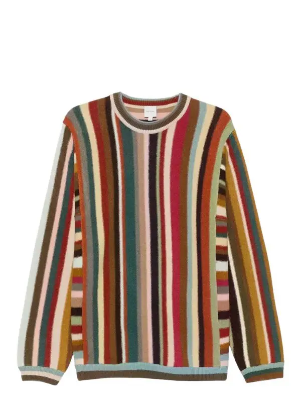 Paul Smith Stripe-knit Sweater - Neutrals