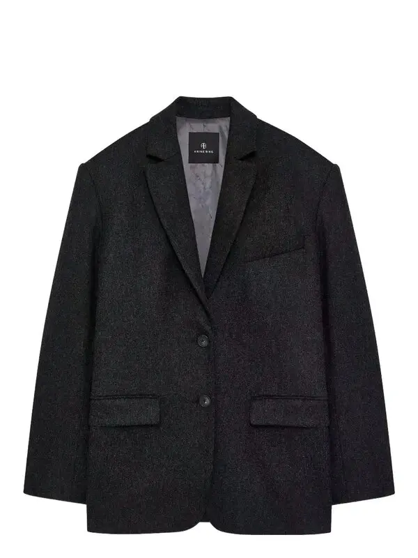 ANINE BING Quinn Blazer Dark - Grey