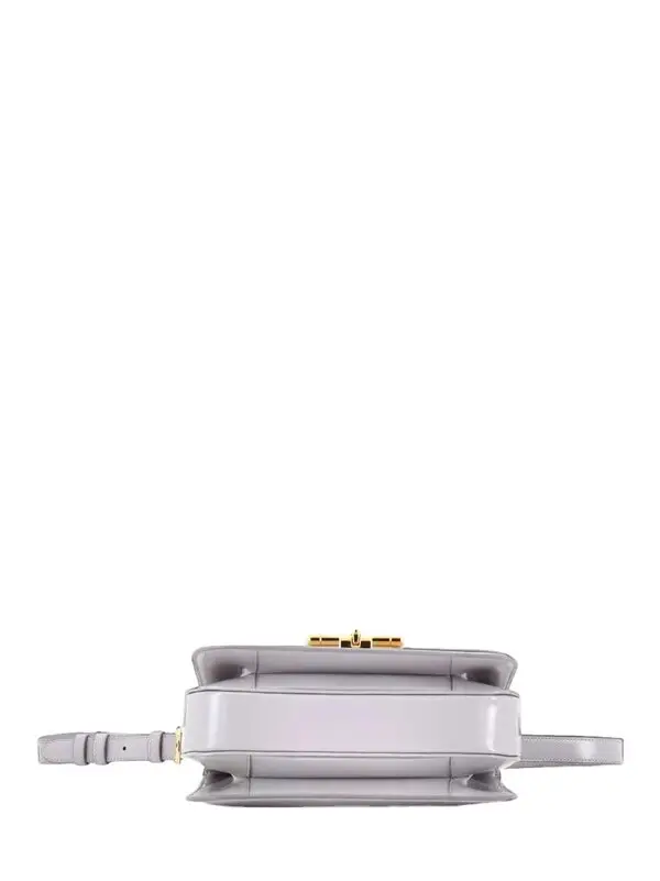Gucci Siena Leather Small Shoulder Bag - Grey