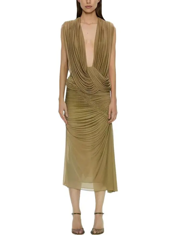 Christopher Esber Ripple Draped Top - Neutrals