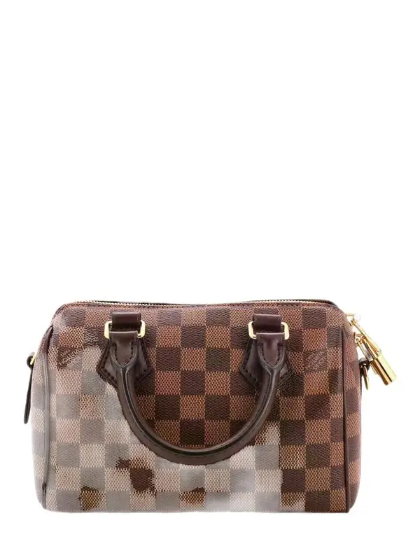 LOUIS VUITTON Speedy Bandouliere Bag Damier 20 Satchel - Brown