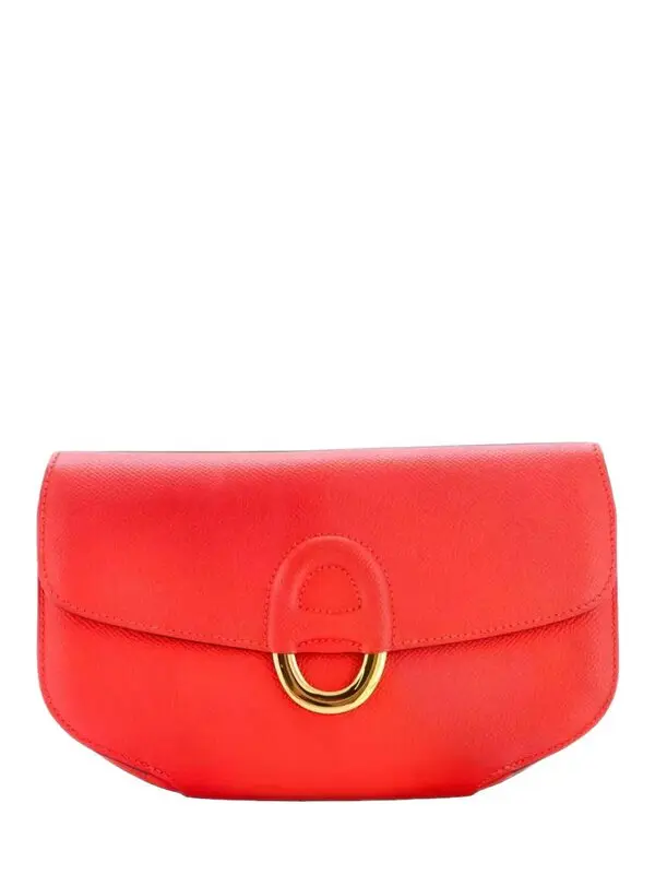 Hermès Cherche Midi Epsom Clutch Bag - Red
