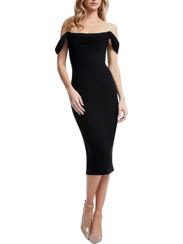 Dress The Population Vickie Dress - Black