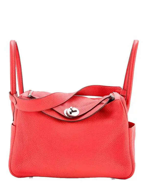 Hermès 26 Lindy Bag Clemence - Red