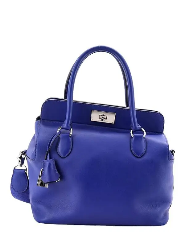 Hermès 26 Toolbox Bag Swift - Blue