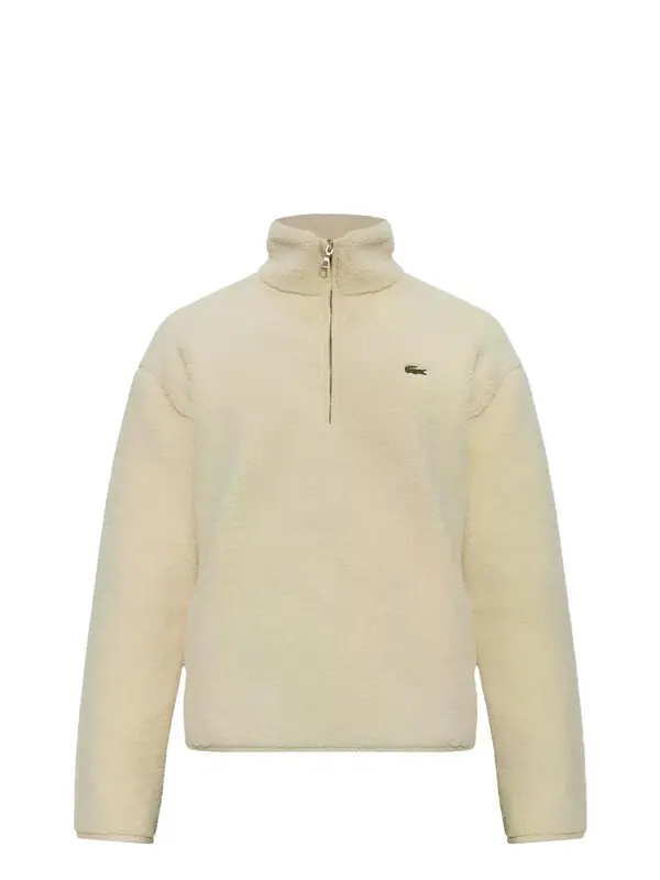 Lacoste Teddy Fleece Sweater - Neutrals