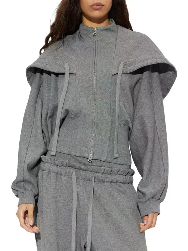 KNWLS Haze High-neck Hoodie - Grey