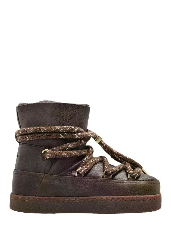 Inuikii Platform Snow Boots - Brown