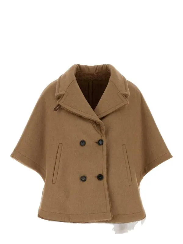 Max Mara Memo Cape For - Camel