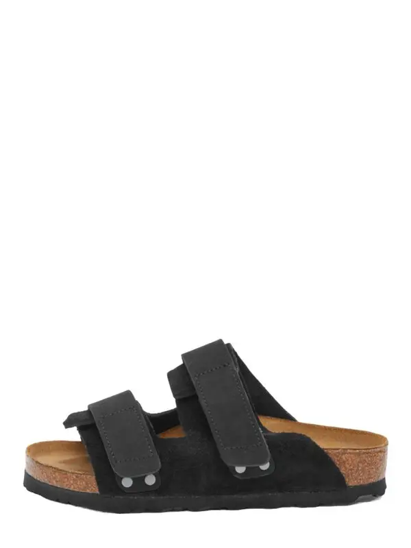 BIRKENSTOCK Uji Open-toe Slides - Black