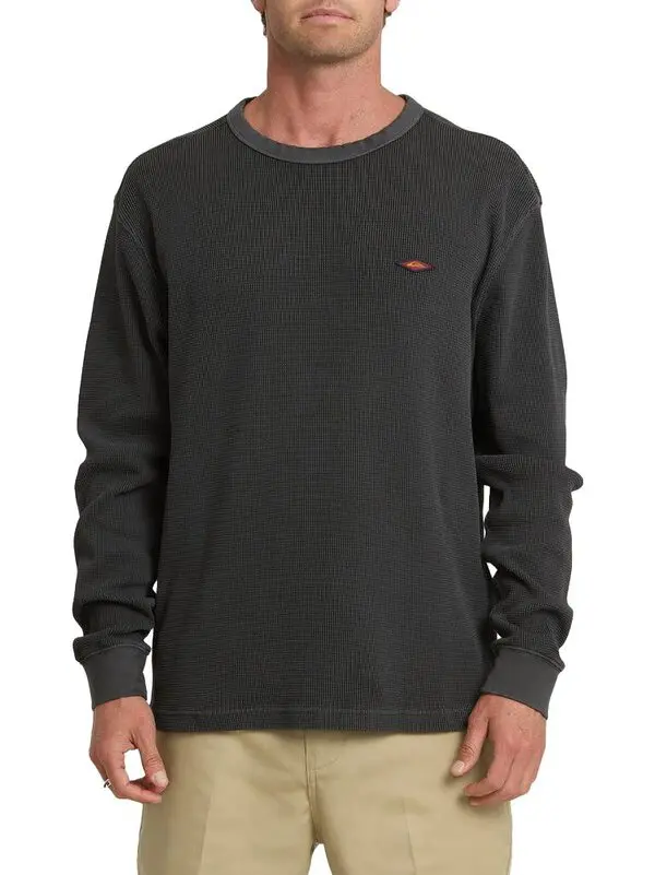 Quiksilver Saltwater Waffle Stitch Sweatshirt - Phantom