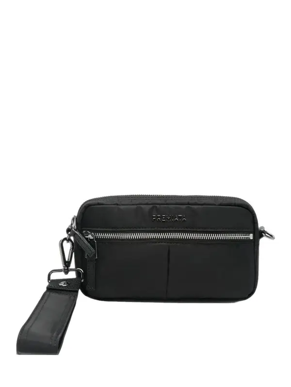 Premiata Amelie Logo-plaque Clutch Bag - Black