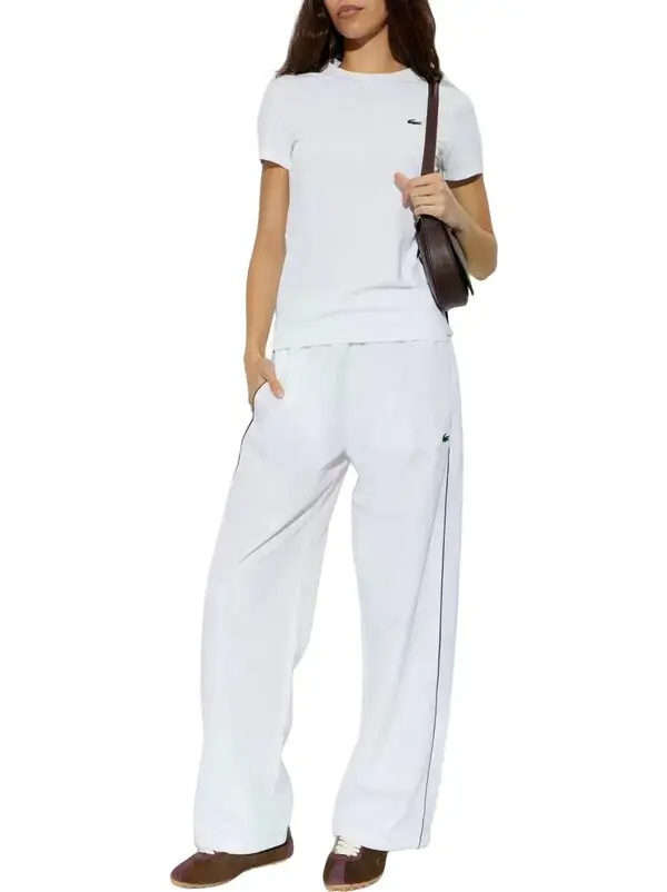 Lacoste Logo-patch Sport Track Pants - White