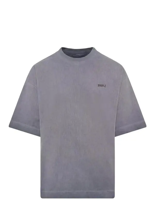 JUUN.J Pigment-dyed T-shirt - Grey