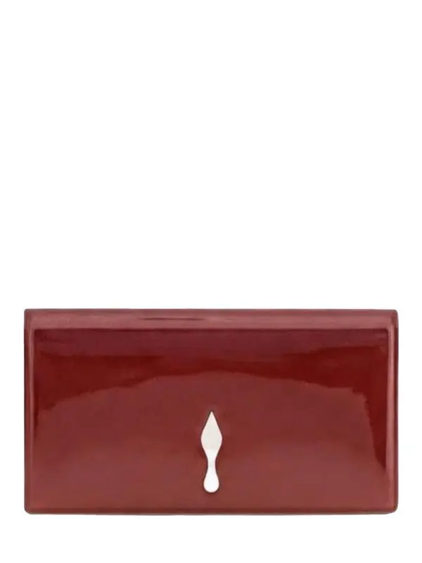 CHRISTIAN LOUBOUTIN Bettina Patent Leather Clutch - Multicolor