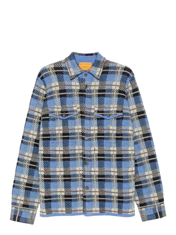 Guest In Residence Cashmere Checked Shirt - Multicolor