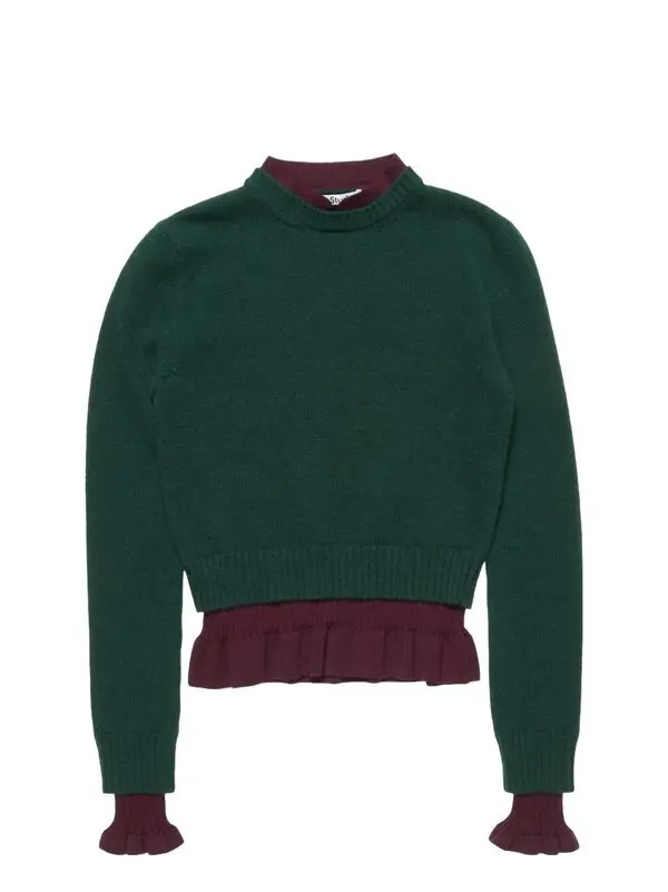 Acne Studios Wool Crewneck Sweater - Multicolor