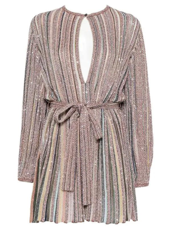 Missoni Zig Zag Motif Short Dress - Multicolor