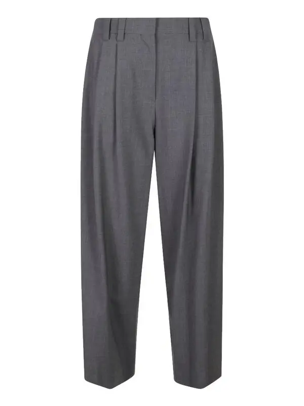 Brunello Cucinelli Wool Trousers - Multicolor
