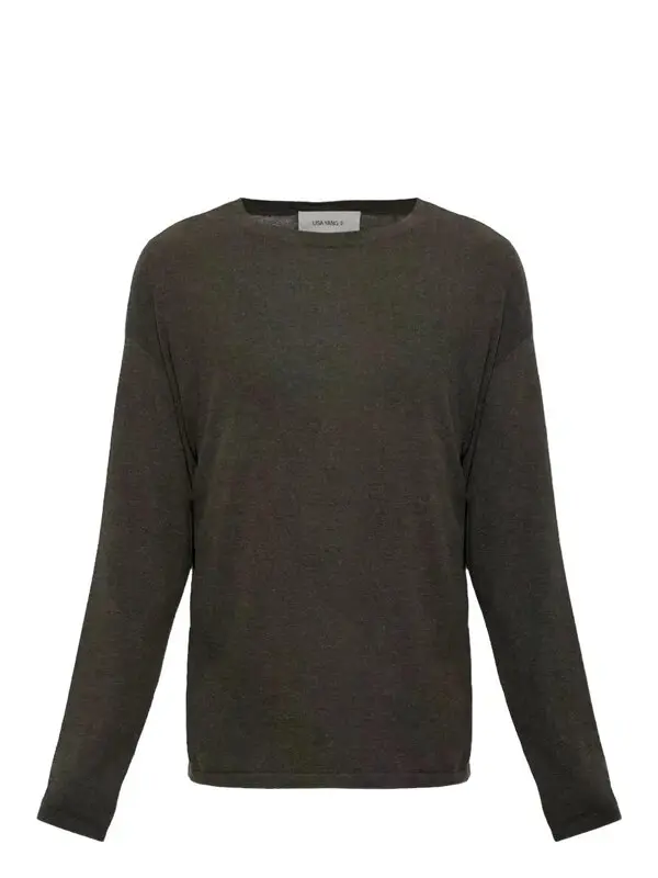 LISA YANG Theodore Sweater - Brown