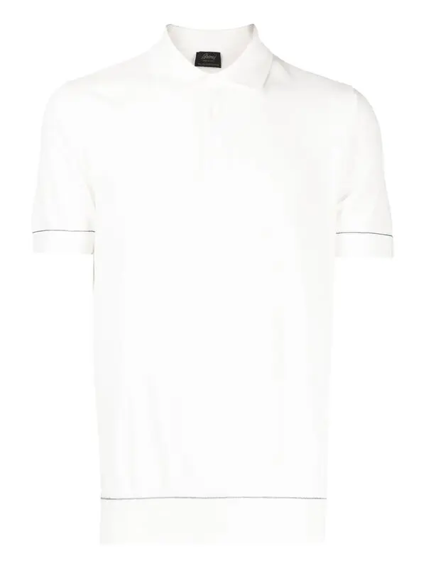 Brioni Cotton Polo Shirt - Multicolor
