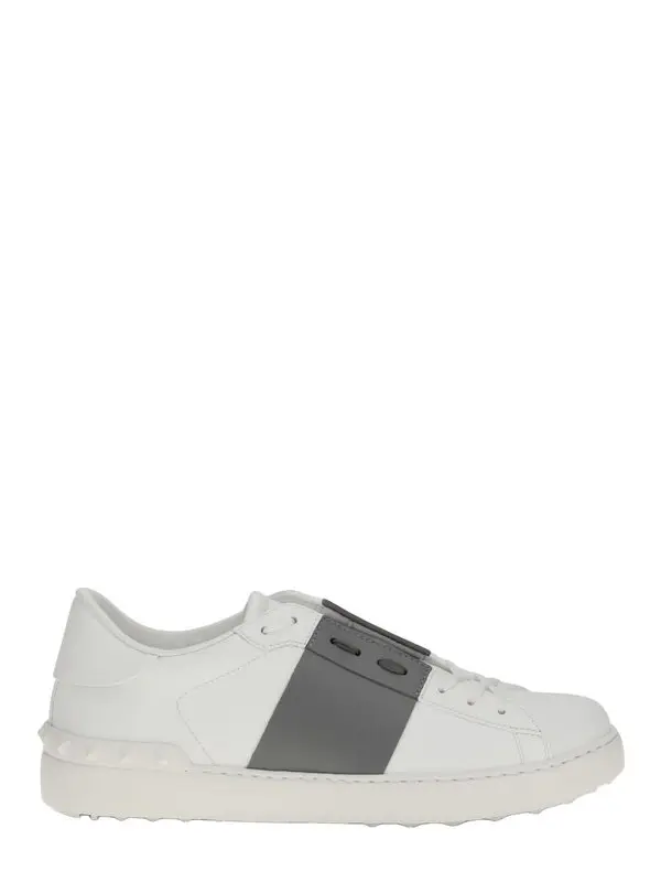 Valentino Garavani Open Leather Sneakers - Multicolor
