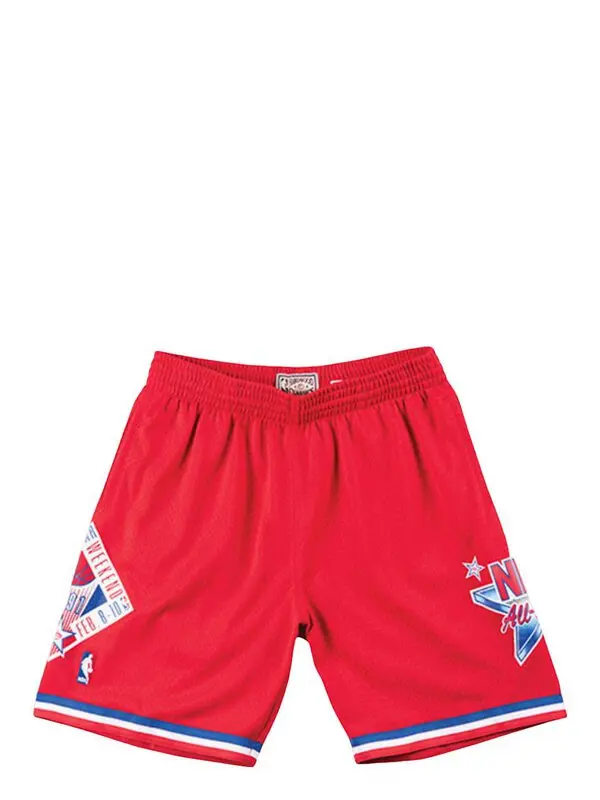 Mitchell & Ness Nba All-star West Swingman Shorts 1991 - Red