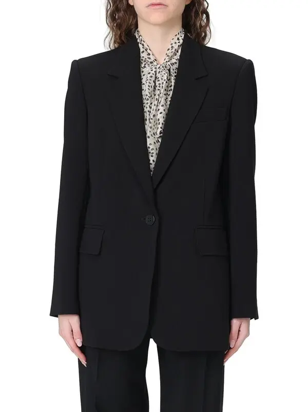 Max Mara Single-breasted Blazer - Black