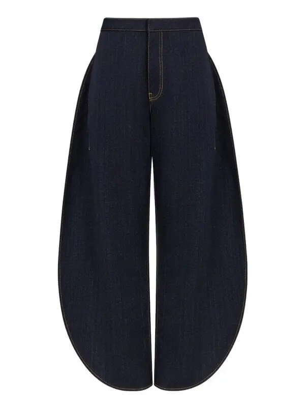 Alaïa Petal Denim Pants - No