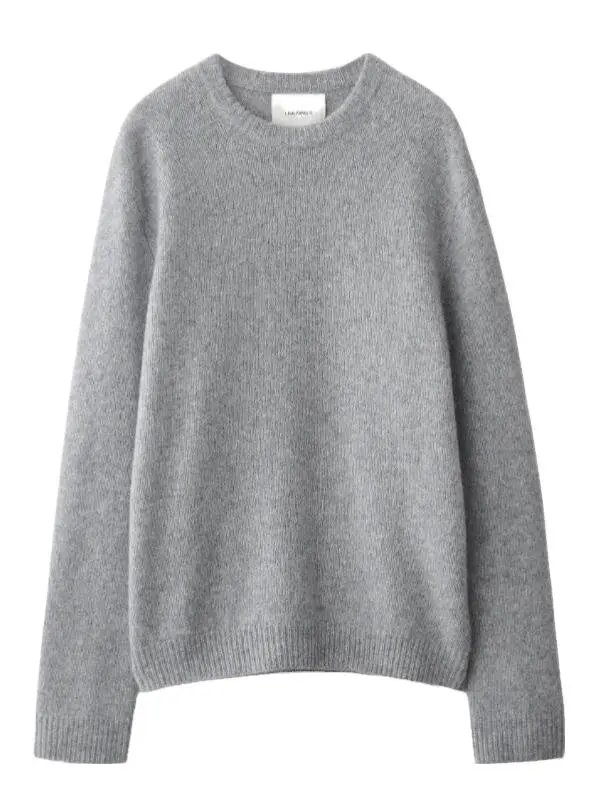 LISA YANG Crew Neck Sweater - Gray