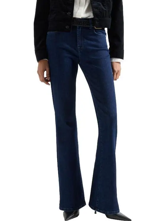 7 For All Mankind The Leggy Mid Rise Bootcut Jeans - Classical