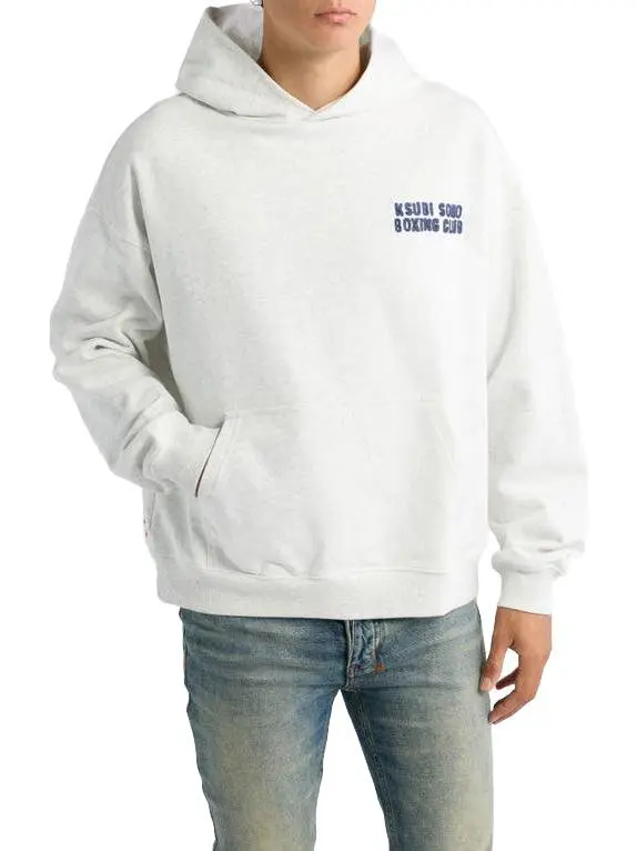 Ksubi Club Ekcess Graphic Hoodie - Grey