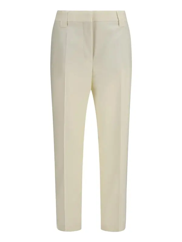 Versace Stretch Wool Pants - Multicolor