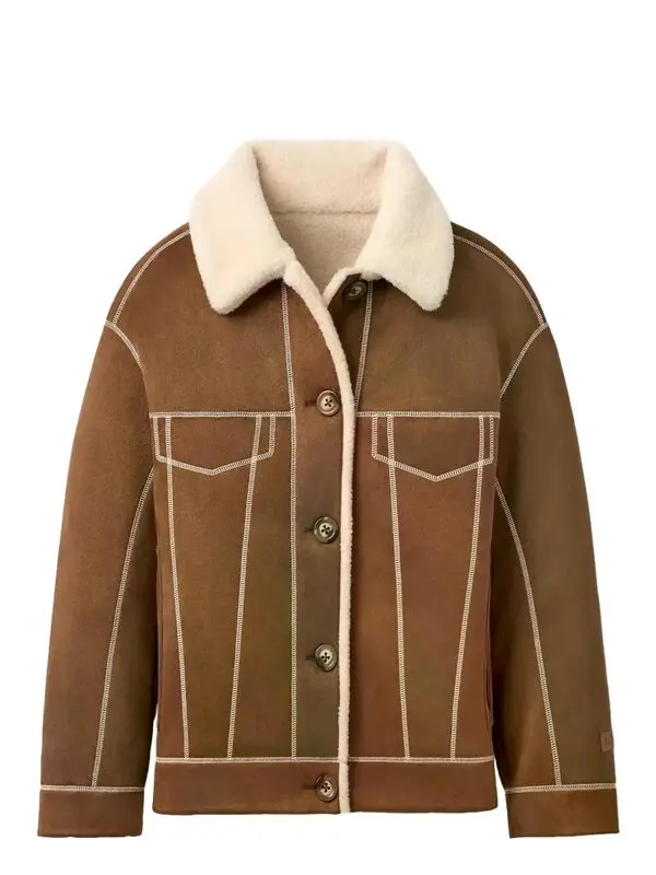 UGG Frankie Reversible Jacket - Brown