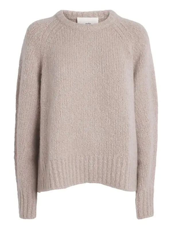 Arch4 Cashmere-silk Behati Chunky Sweater - Beige