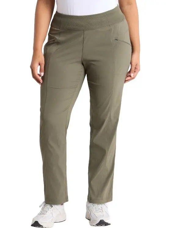 Prana Koen Performance Mid Rise Daily Pants - Grape Leaf
