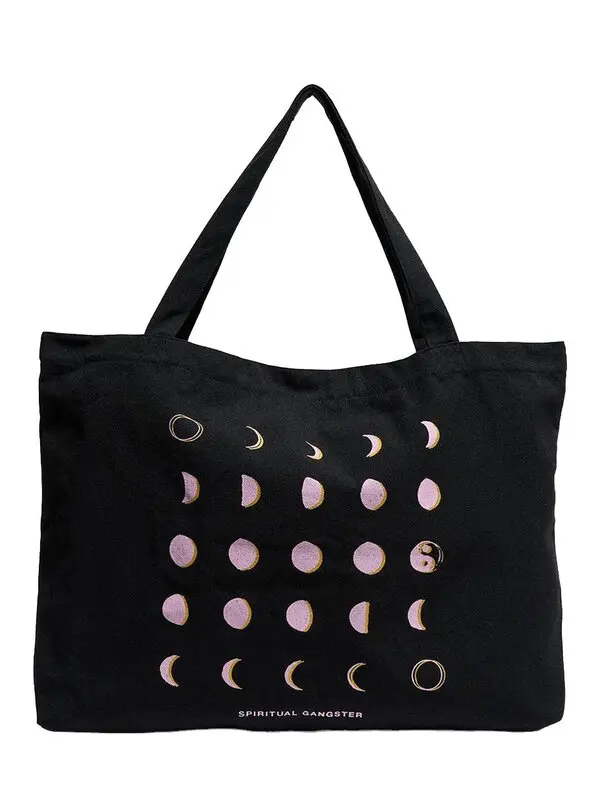 Spiritual Gangster Autumn Equinox Tote Bag - Black