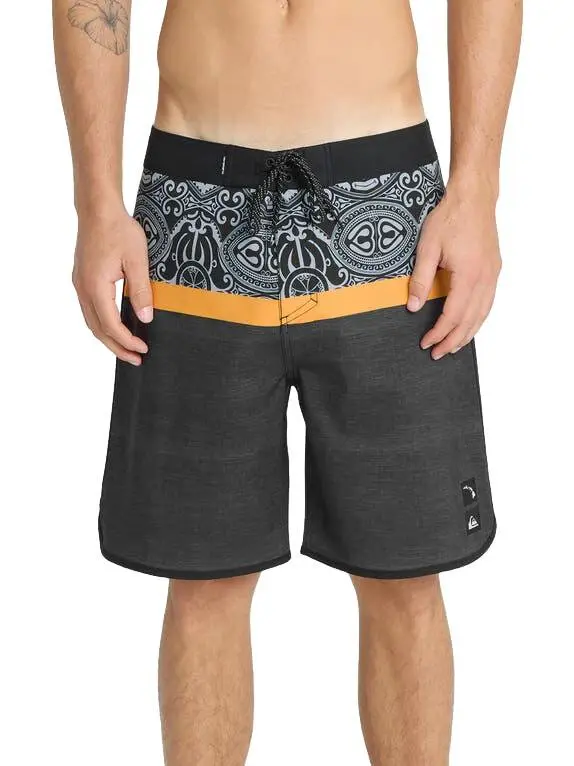 Quiksilver Hi Blockchild 19 Board Shorts - Anthracite