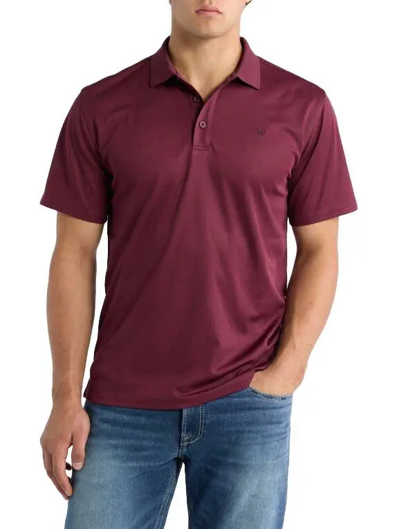Ariat Tek Performance Polo - Maroon