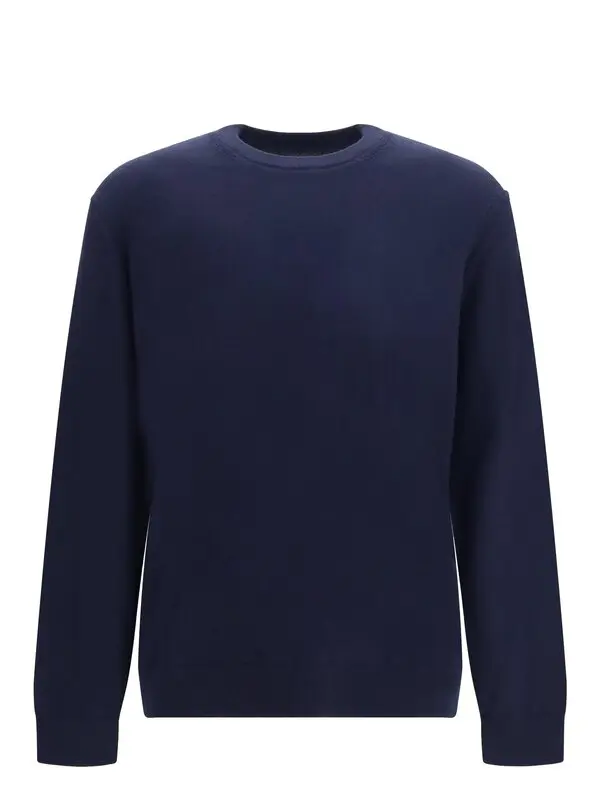 Zegna Cashmere Crewneck Sweater - Blue