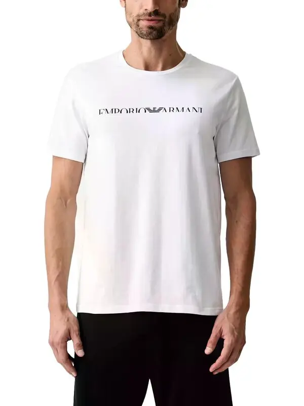 Emporio Armani Logo-print T-shirt - White
