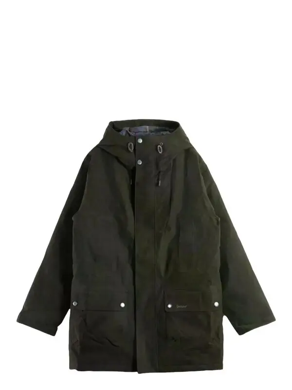 Barbour Northfield Winter Hooded Parka - Green