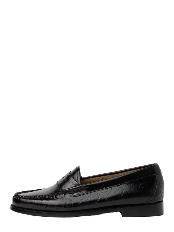 Karl Lagerfeld Kl X G.h.bass Ikon Nft Loafers - Black