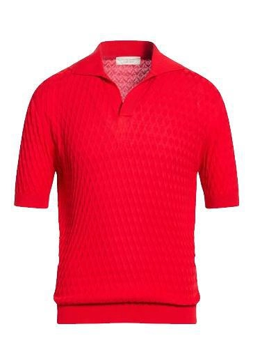 FILIPPO DE LAURENTIIS Sweater Size Cotton - Red