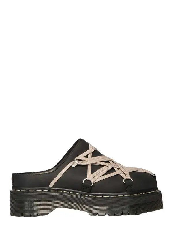 DR. MARTENS X RICK OWENS Fw26 Quad Sole Megal - Black