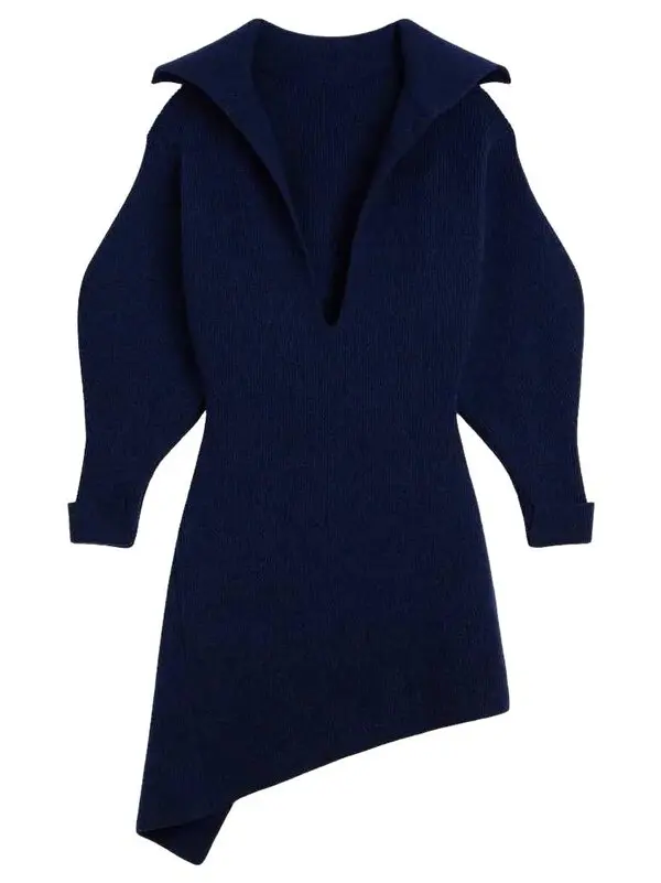 Givenchy Wool And Cashmere Midi Dress - Blue