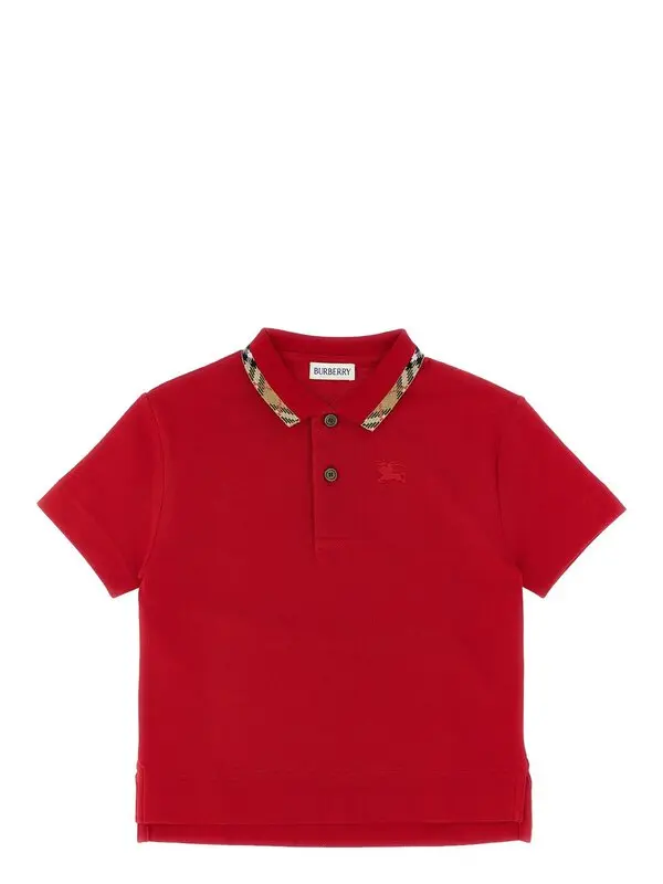 Burberry Johane' Polo Shirt - Red